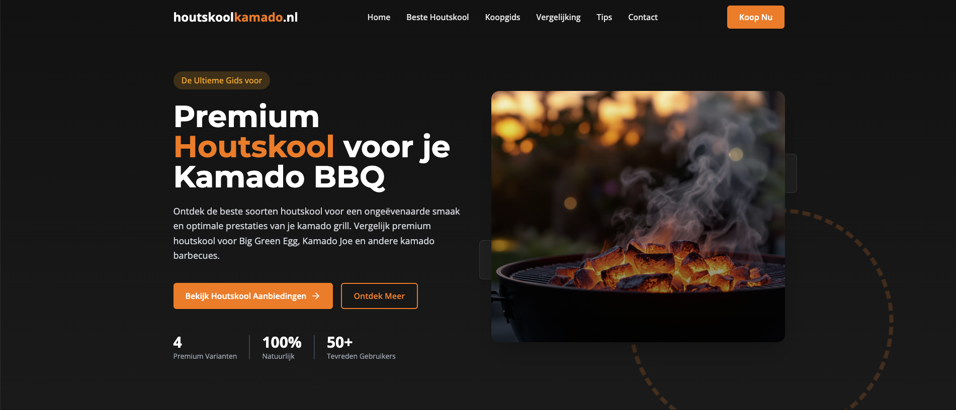 Houtskool Kamado | De Beste Houtskool voor Kamado BBQ
